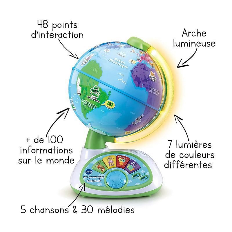 Mon premier globe lumi touch – Vtech | GoBébé.ma