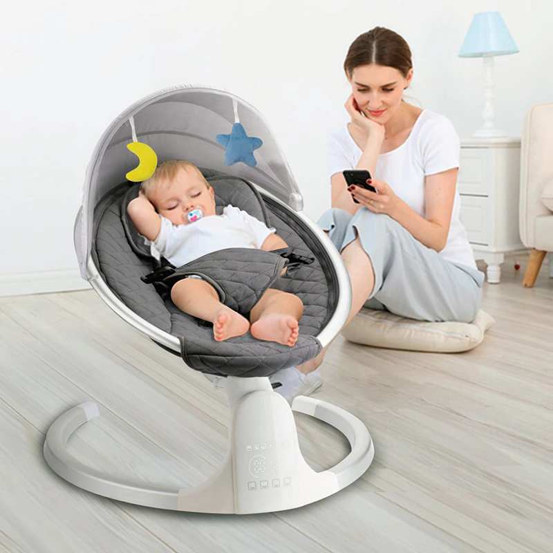 Balançoire électrique intelligente 3en1 pour bébé Au Meilleur Prix au ...