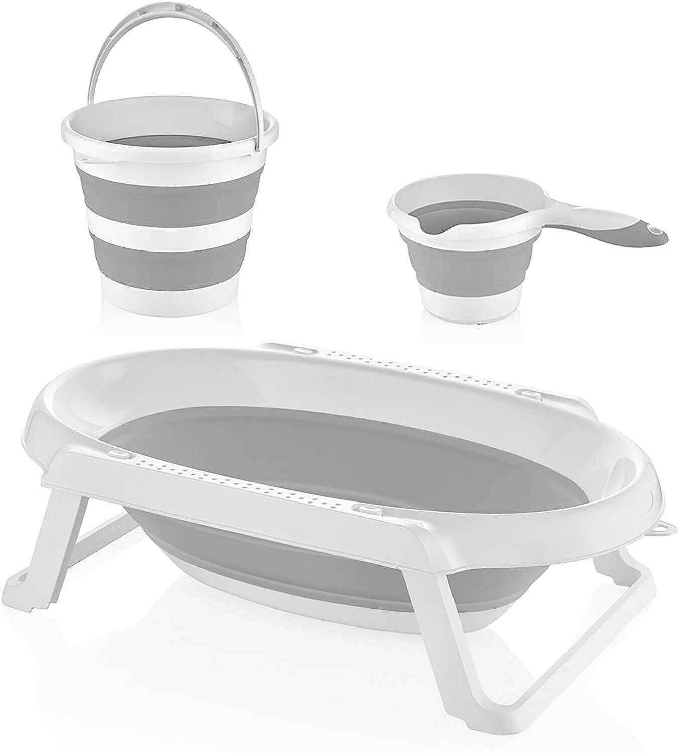 Ensemble baignoire + Seau + Verseur pliable - Kuvet Maroc | Meilleur ...