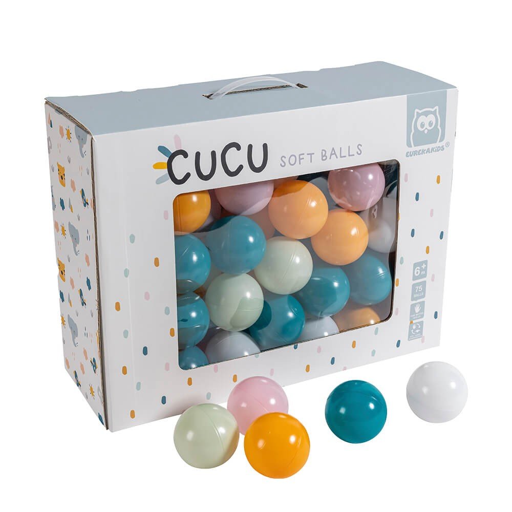 Cucu set de 75 Balles - Eurekakids | GoBébé.ma